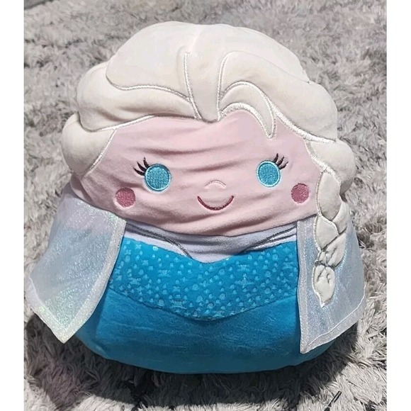 Disney | Toys | Squishmallow Elsa Disney Frozen Princess Plush | Poshmark